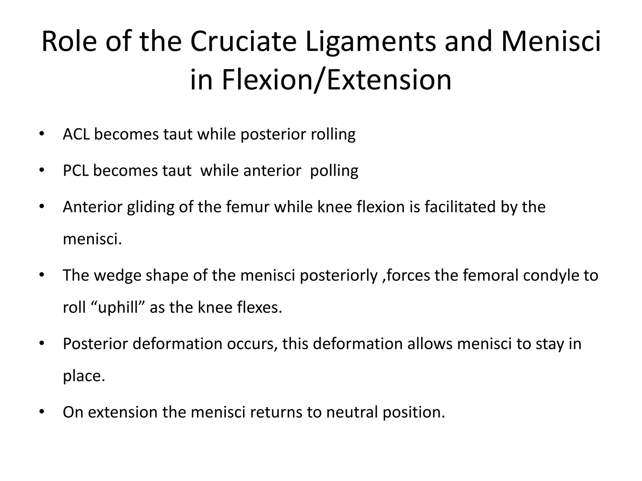 Knee joint biomechanics | PPTX