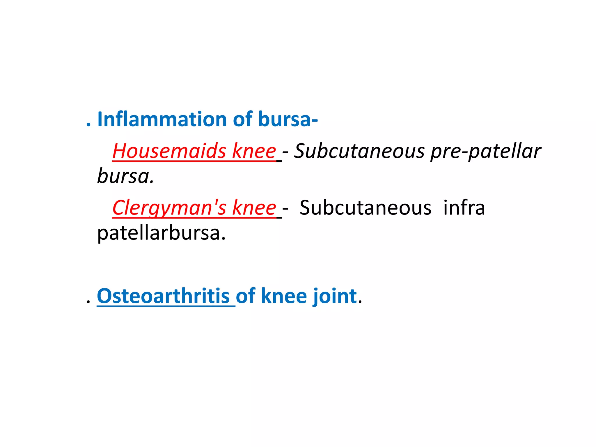 KNEE JOINT GK.pptx | Death, Injury, or Military Conflict | Sensitive Topics