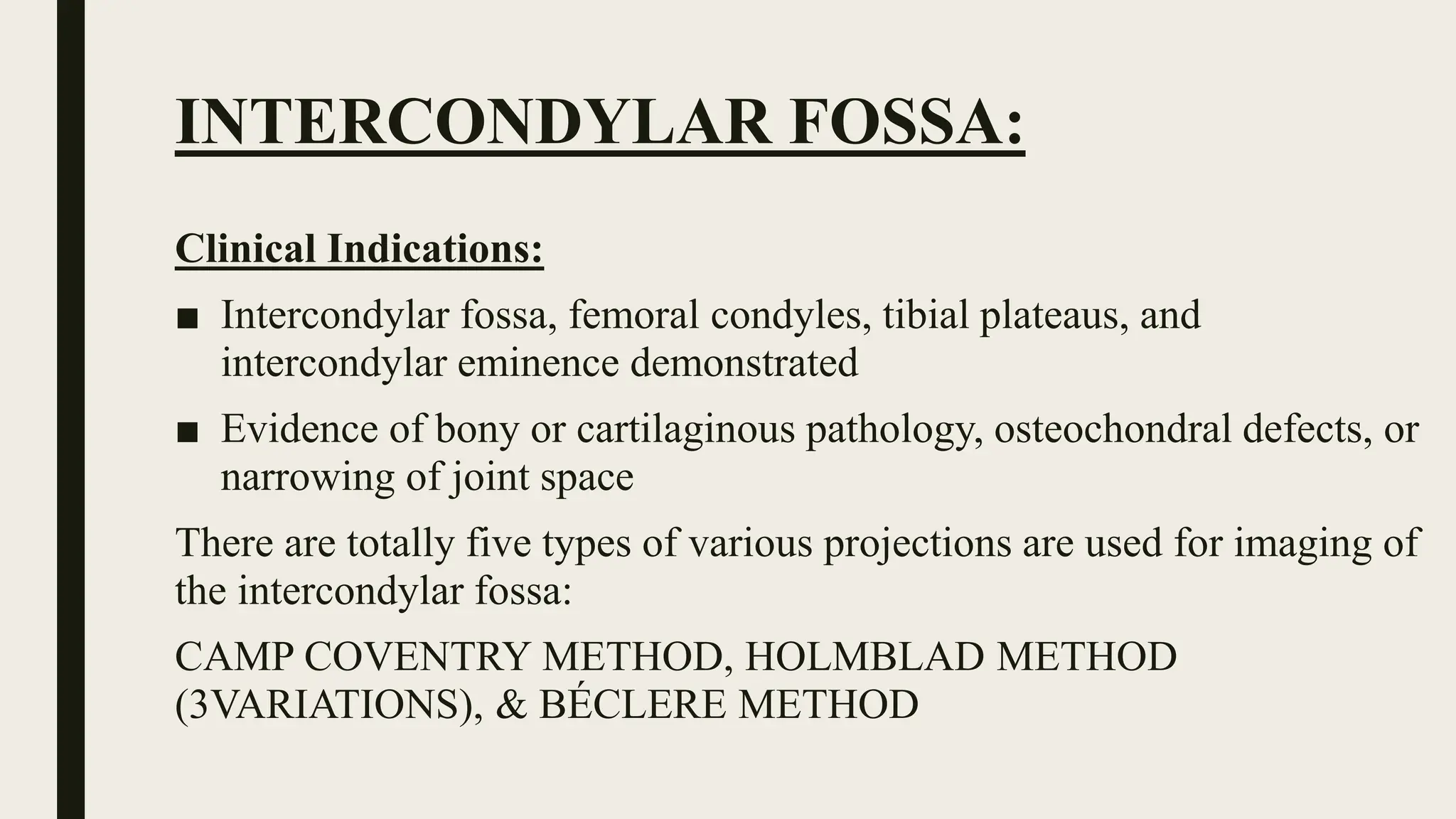 radiography positioning of knee and leg | PPTX