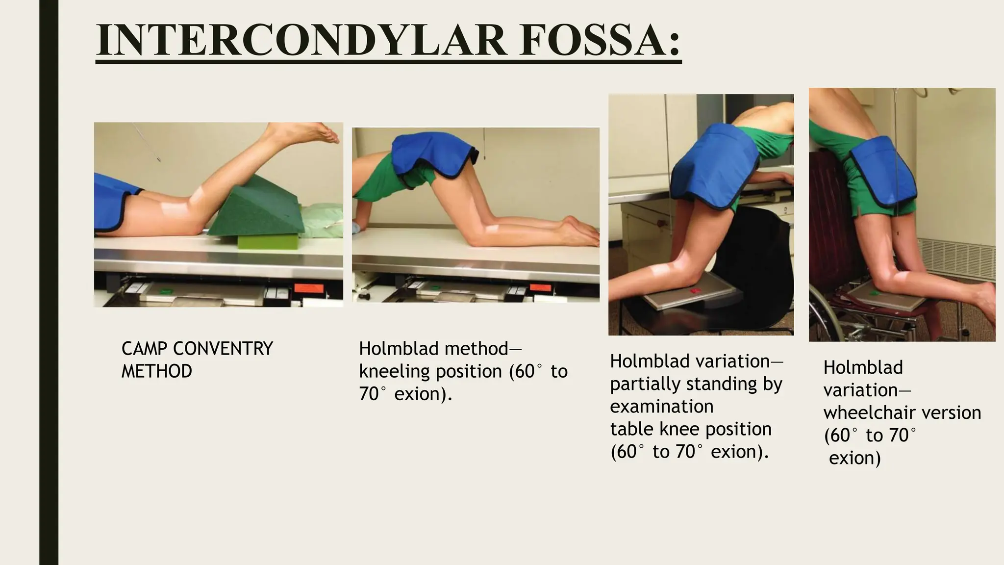 radiography positioning of knee and leg | PPTX