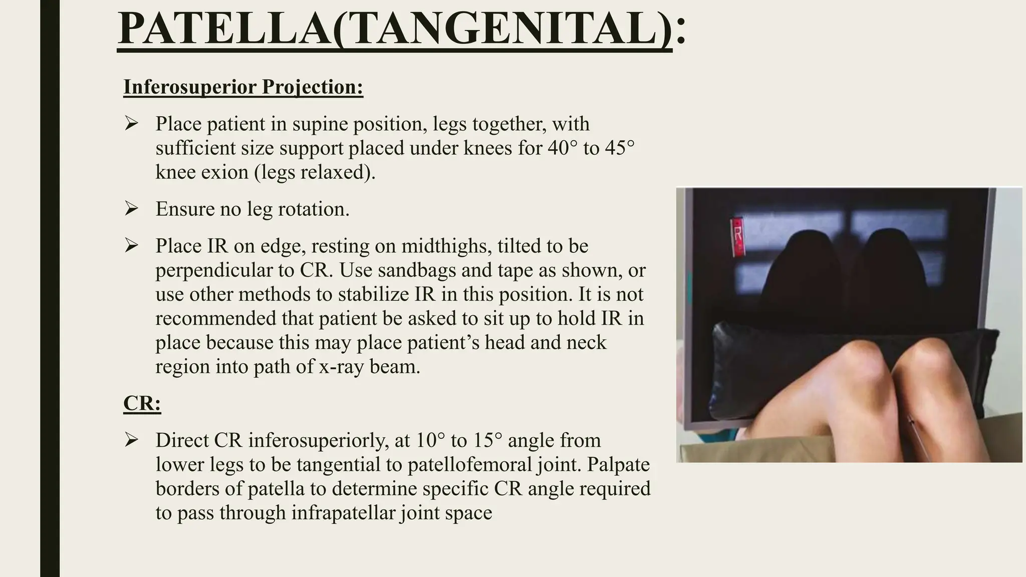 radiography positioning of knee and leg | PPTX