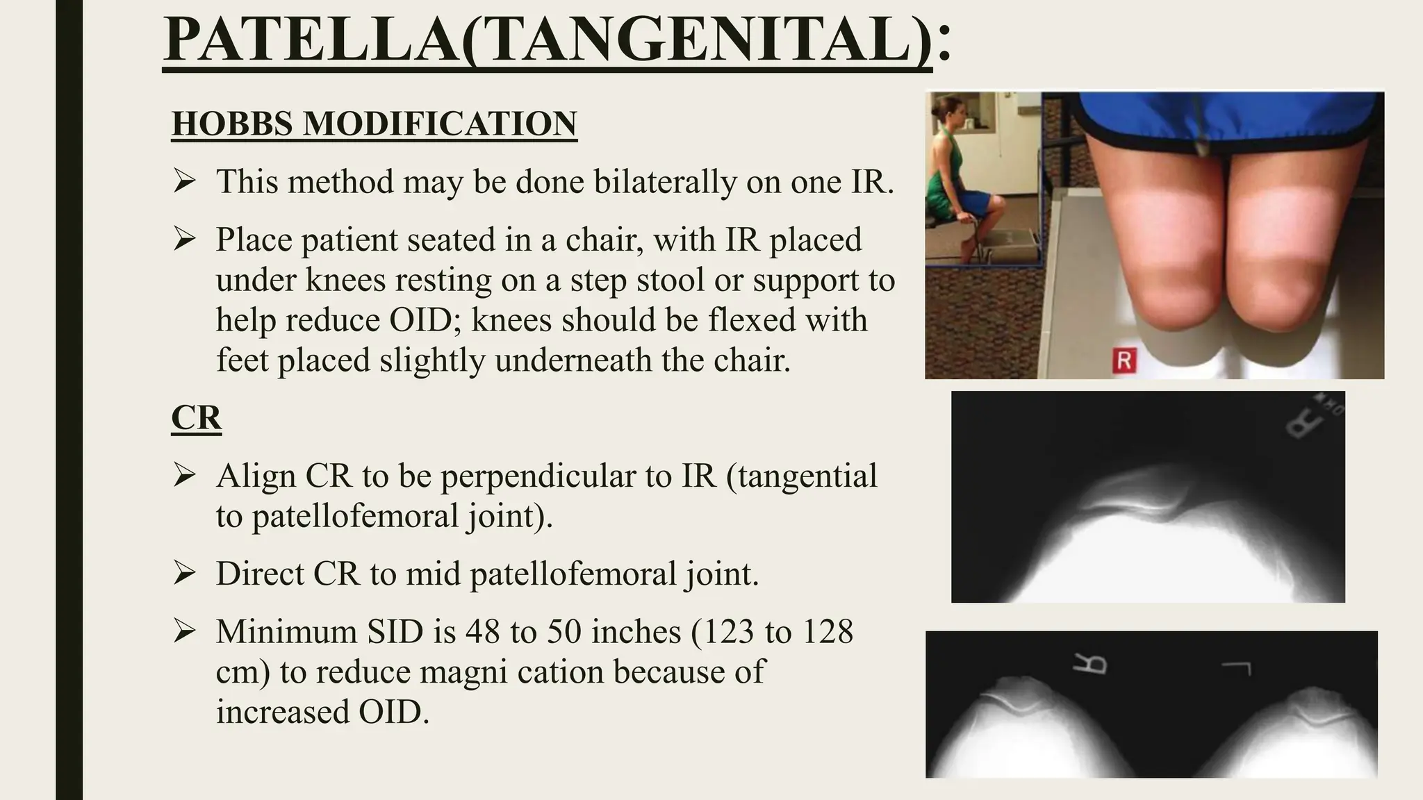 radiography positioning of knee and leg | PPTX