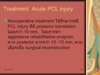 Knee Ligament Injuries | PPT