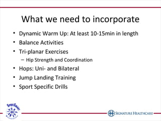 Knee Ligament Lecture | PPT