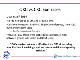 Knee Ligament Lecture | PPT
