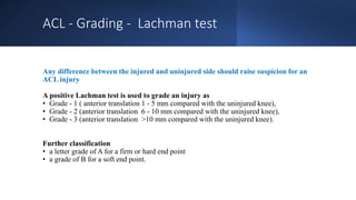knee ligaments injury Examination.pptx