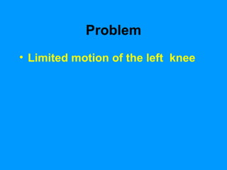 Knee Mobility Lecture | PPT