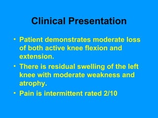 Knee Mobility Lecture | PPT