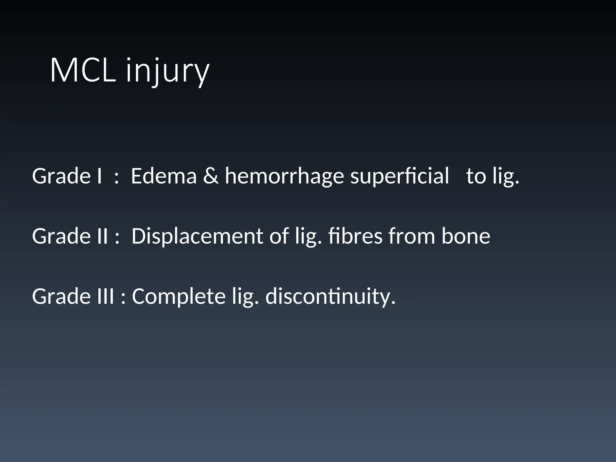 mri of the knee - acl pcl mensicus and collaterals | PPT