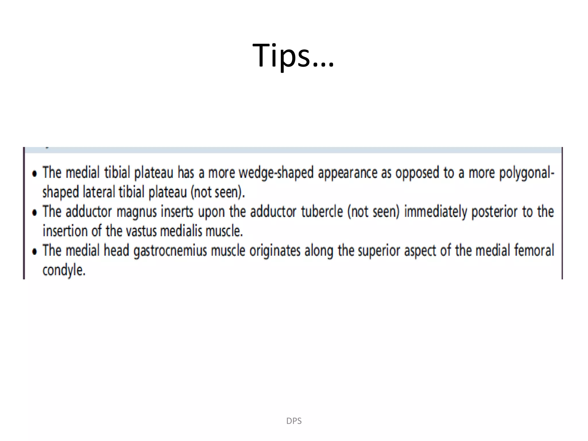 Knee mri: systematic interpretation by dr. d. p. swami | PPTX | Death, Injury, or Military ...