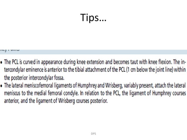 Knee mri: systematic interpretation by dr. d. p. swami | PPTX | Death, Injury, or Military ...