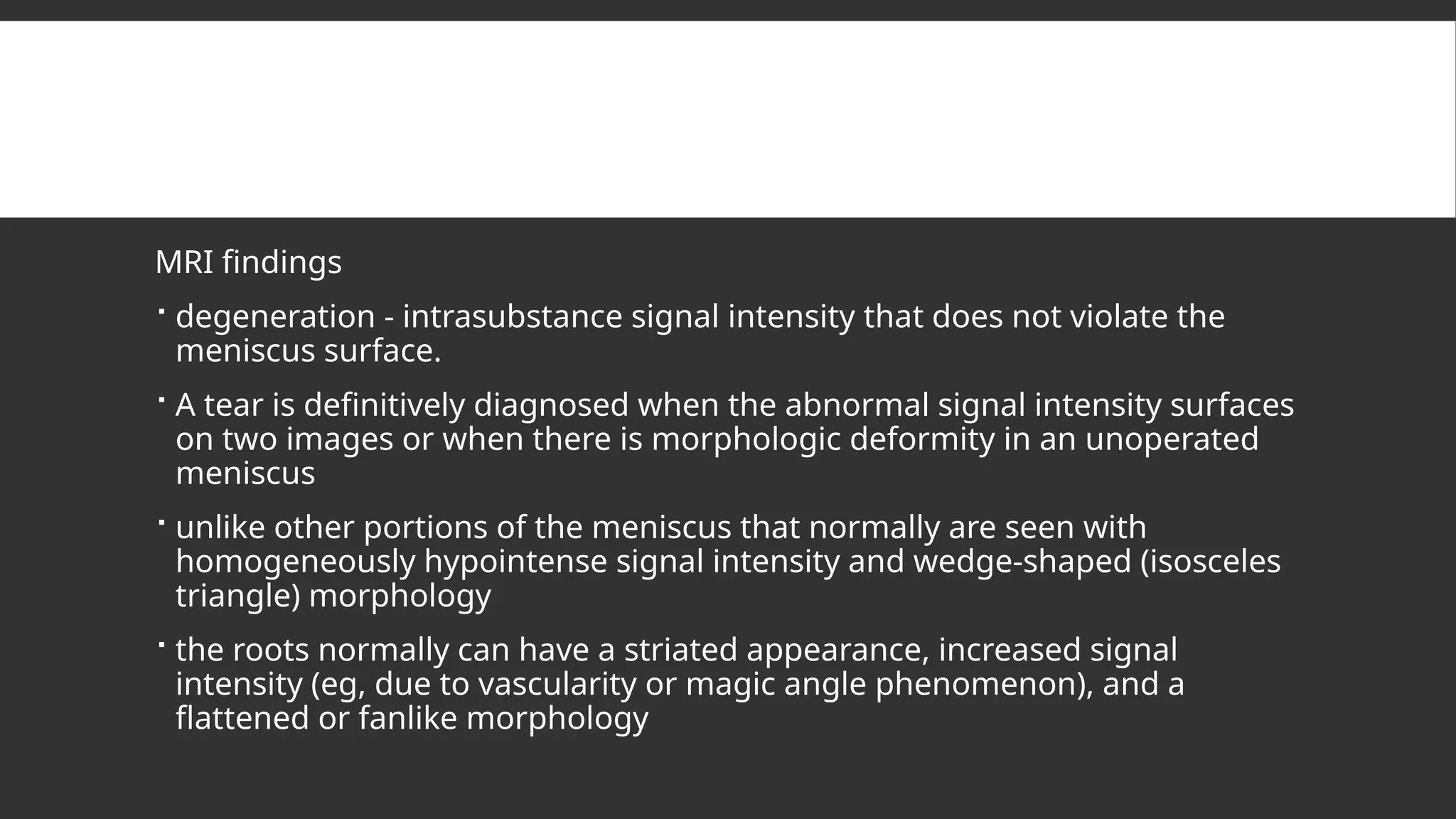 Knee MRI of meniscal injuries of knee joint.pptx