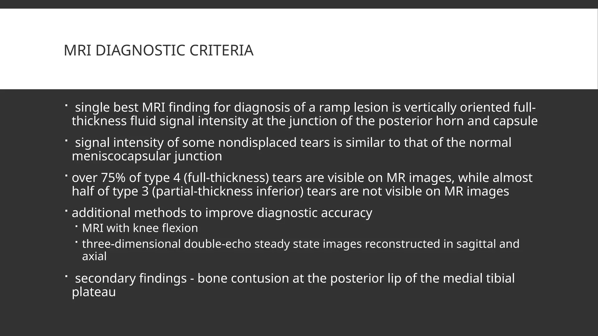 Knee MRI of meniscal injuries of knee joint.pptx