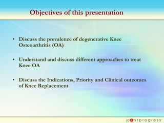 Knee oa advances 1 | PPT