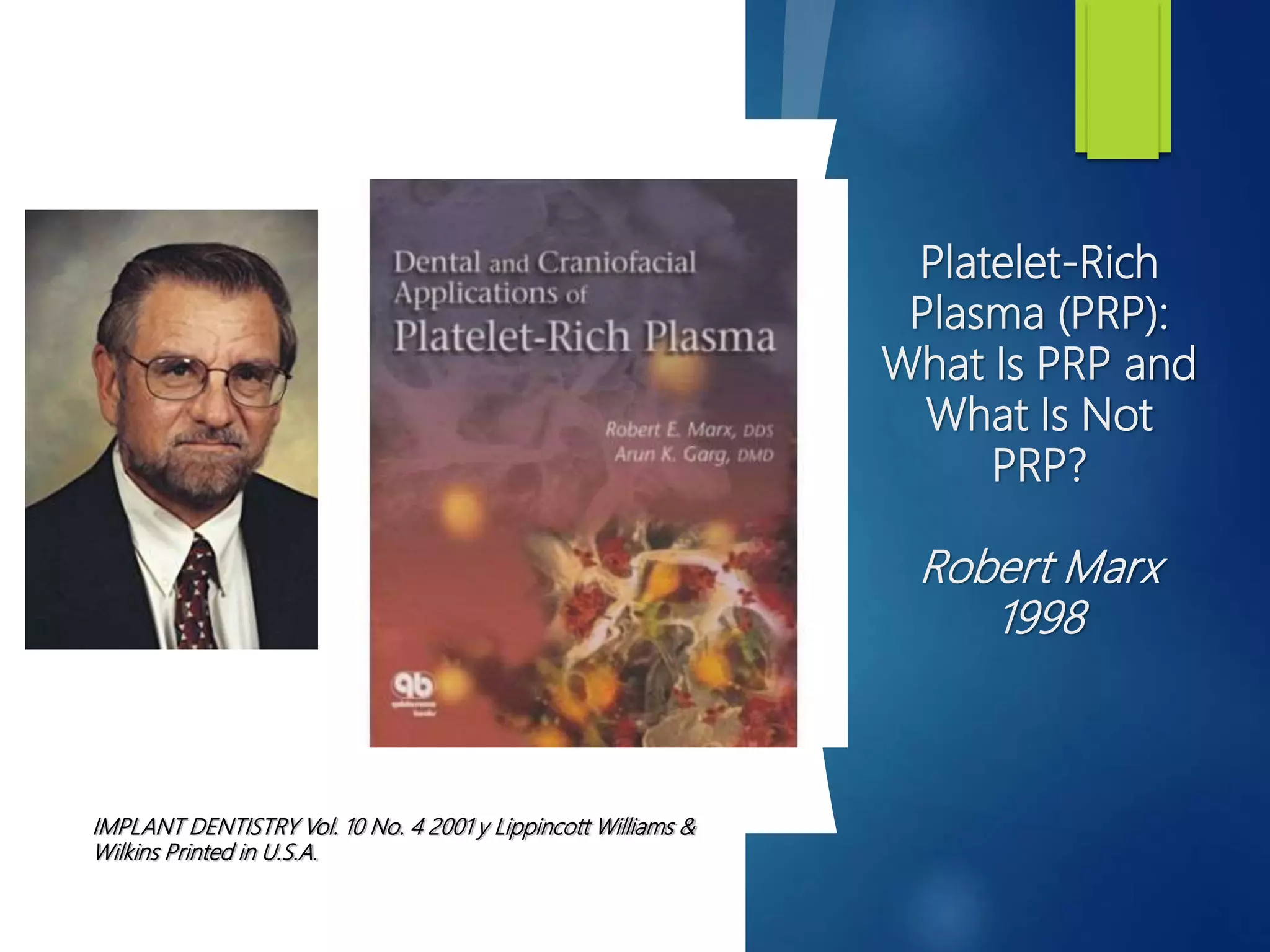 Knee osteochondritis and platelet rich plasma | PPTX