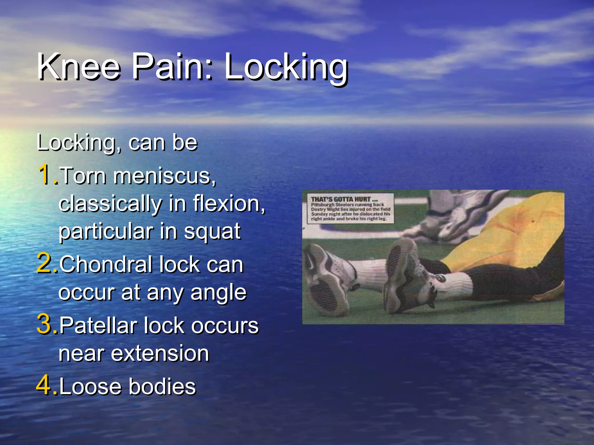 Knee pain | PDF
