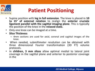 MRI KNEE.pptx