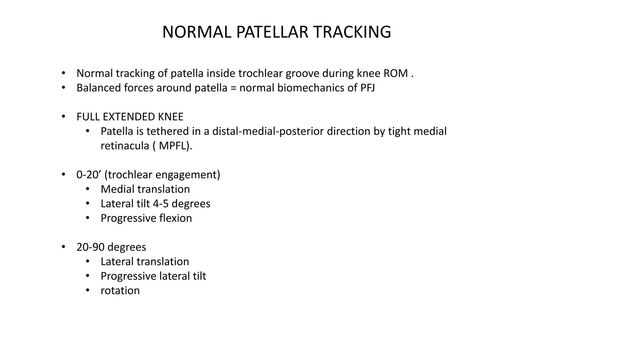 BIOMECHANICS & PATHOMECHANICS OF KNEE JOINT AND PATELLOFEMORAL JOINT | PPTX