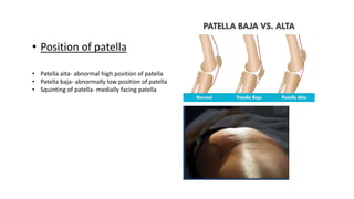 BIOMECHANICS & PATHOMECHANICS OF KNEE JOINT AND PATELLOFEMORAL JOINT | PPTX