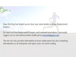 Knee replacement | ODP | Surgery | Medical Health