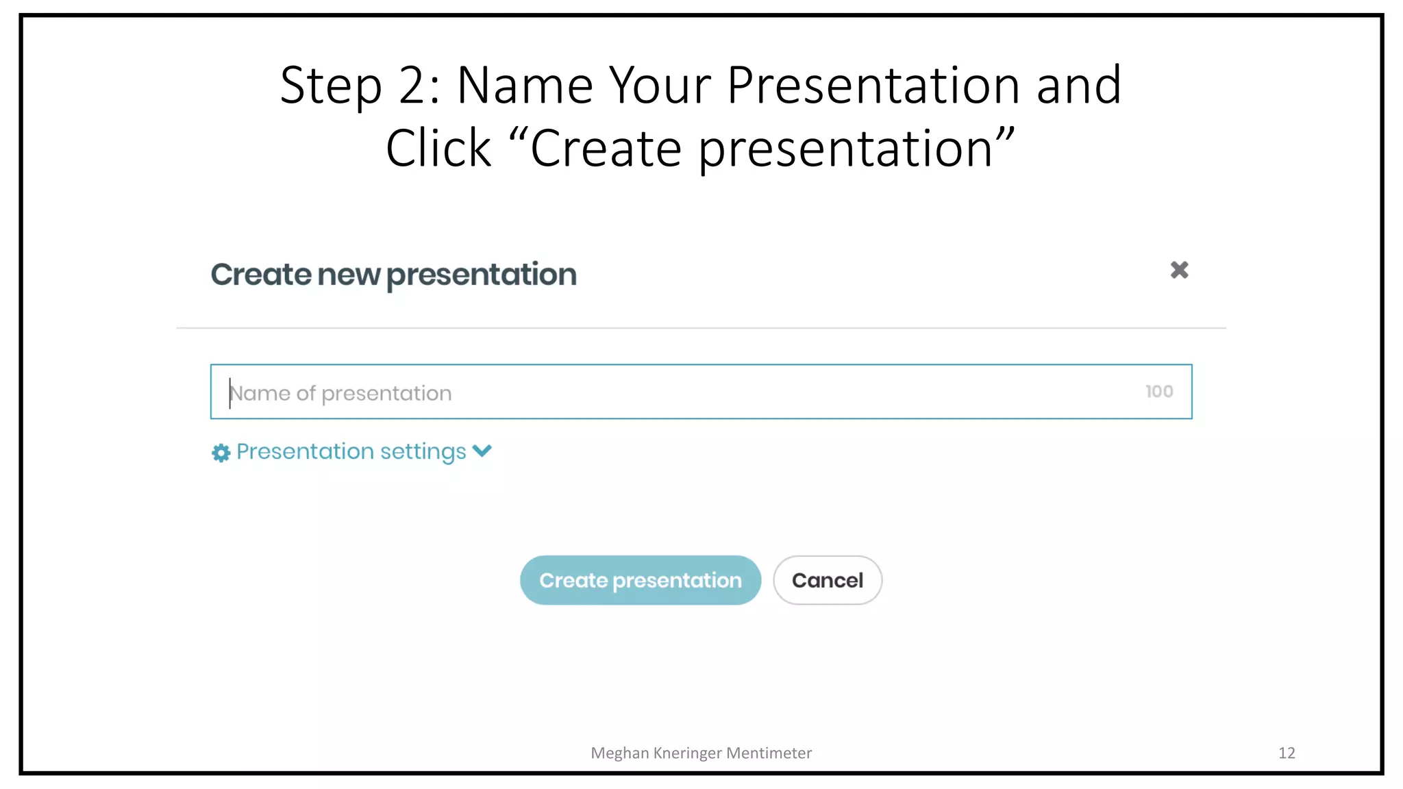 Mentimeter Tutorial | PPTX