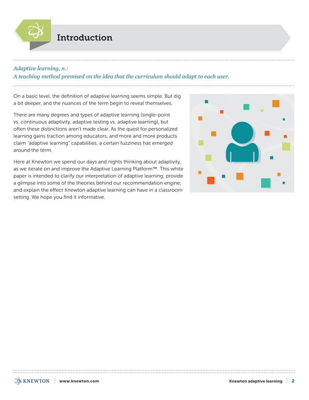 Knewton adaptive-learning-white-paper | PDF