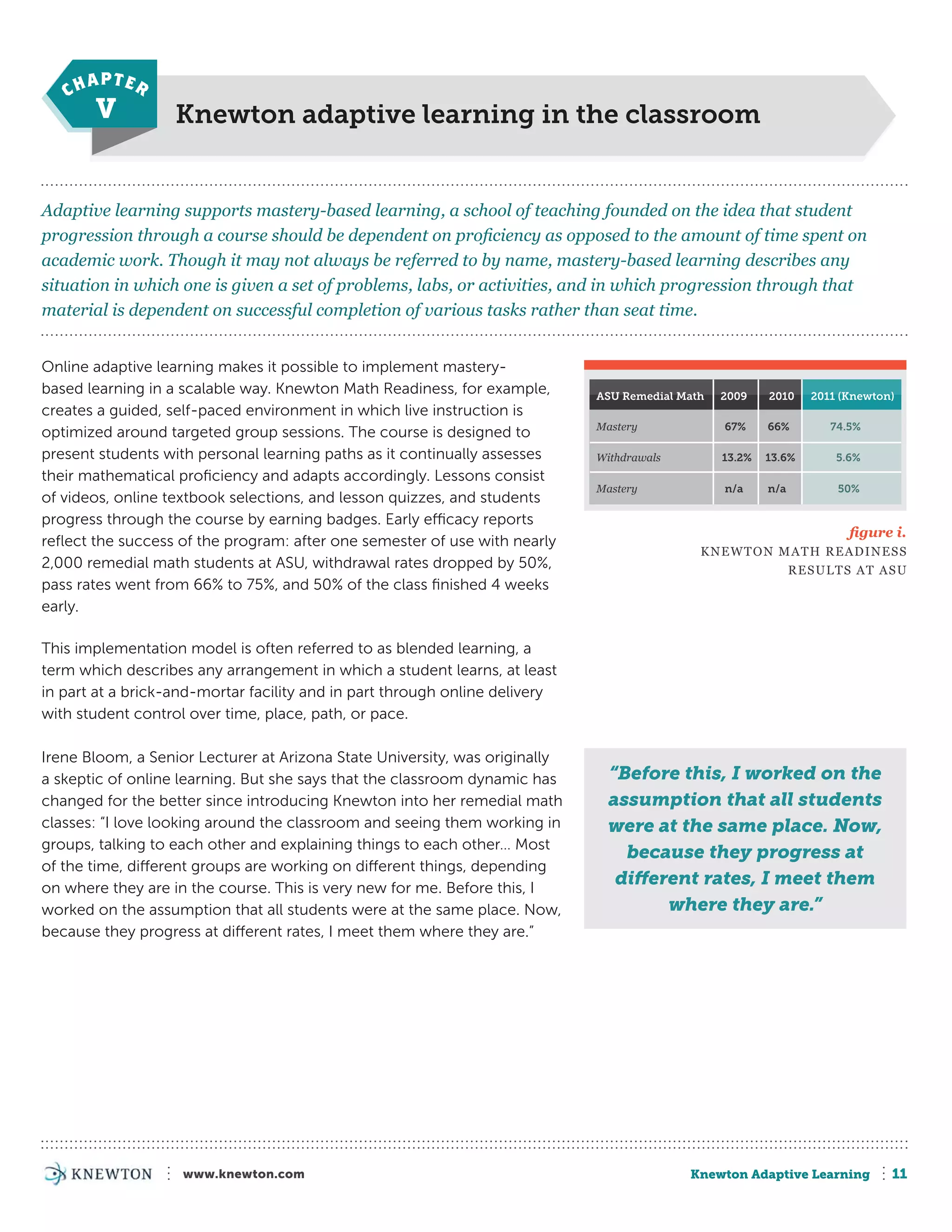 Knewton - Adaptive learning | PDF