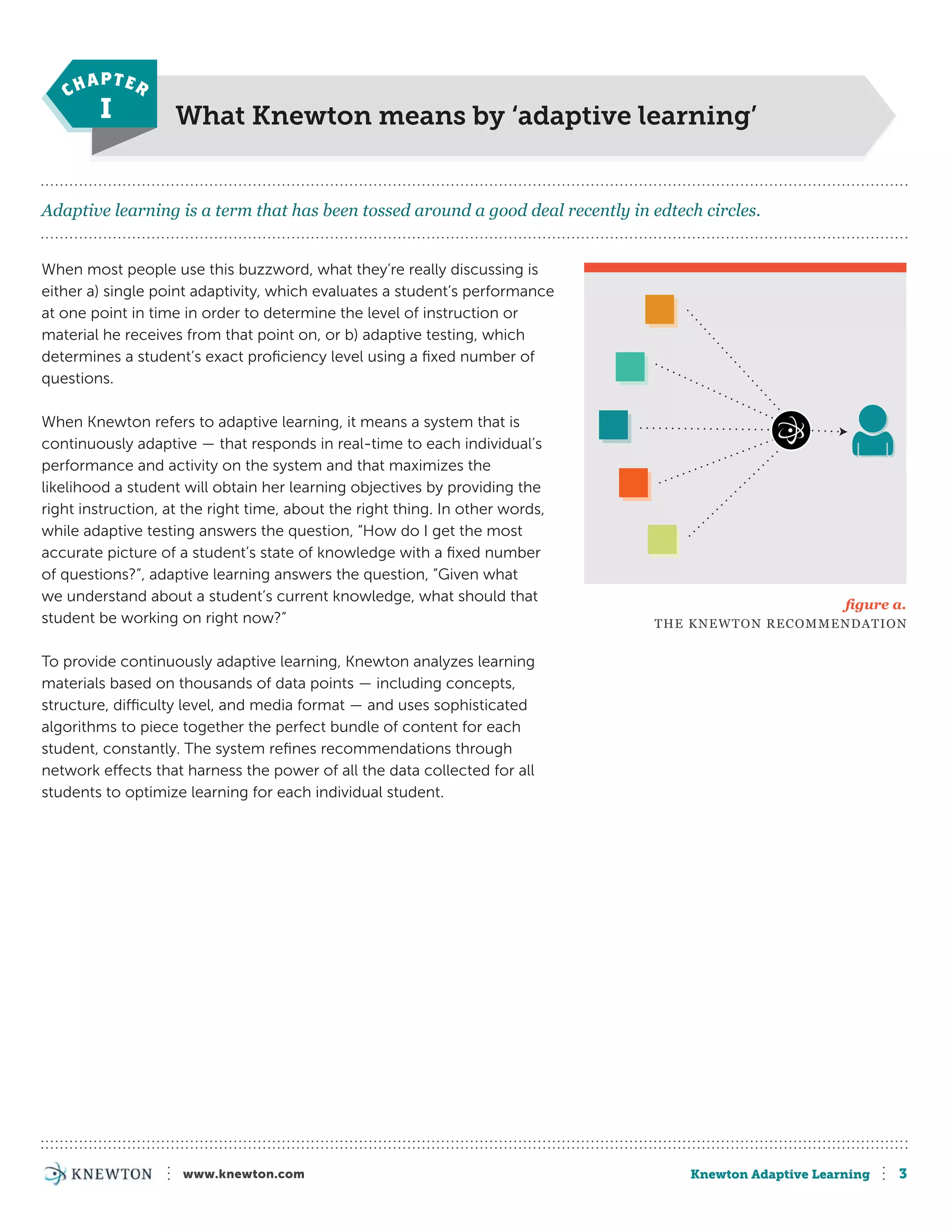 Knewton - Adaptive learning | PDF