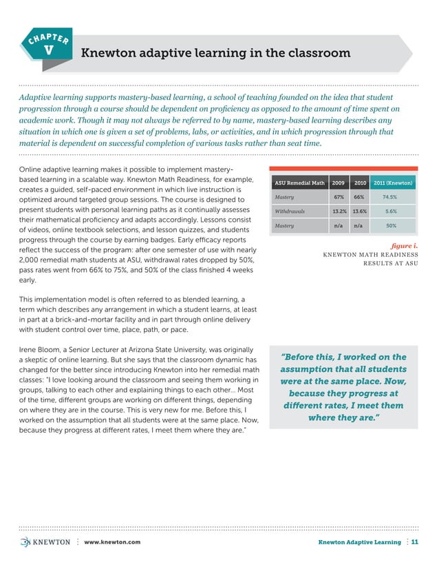 Knewton - Adaptive learning | PDF