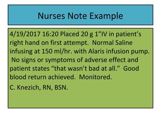 Knezich IV therapy power point | PPT