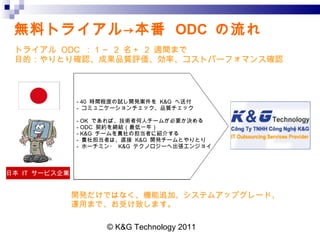 K&G Technology_ ODC _ BPO _ Japan | PPT