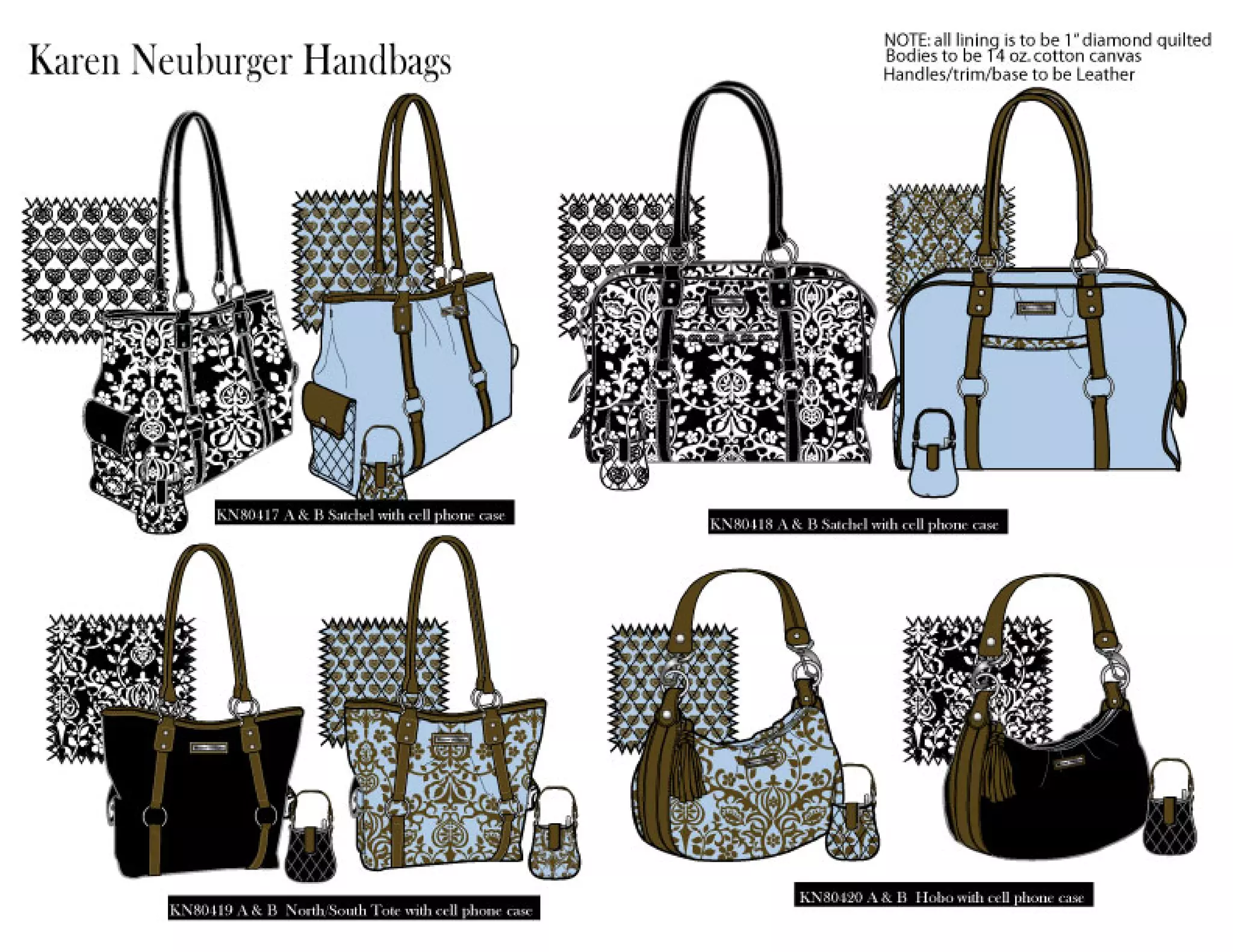 Kn Handbag Line Sheet Copy | PDF