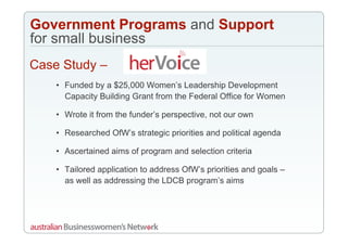 Government Programs and Support | PDF