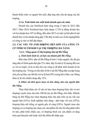 Quản trị kênh phân phối của Công ty cổ phần thực phẩm dinh dưỡng ...