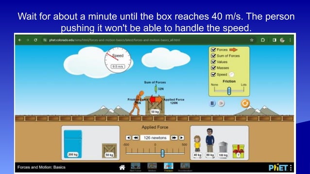 FORCES AND MOTION VIRTUAL AND ACTUAL SIMULATIONS .pptx