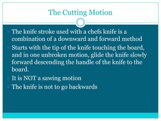 Knife skills | PPTX