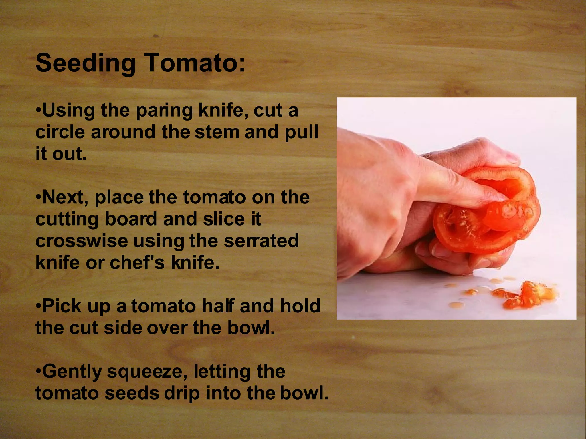 Knife and Cutting Techniques | PPT