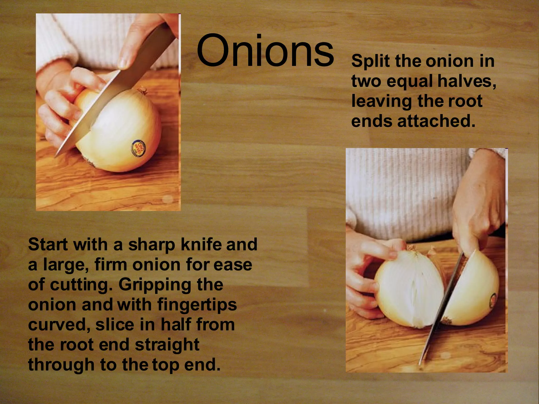 Knife and Cutting Techniques | PPT