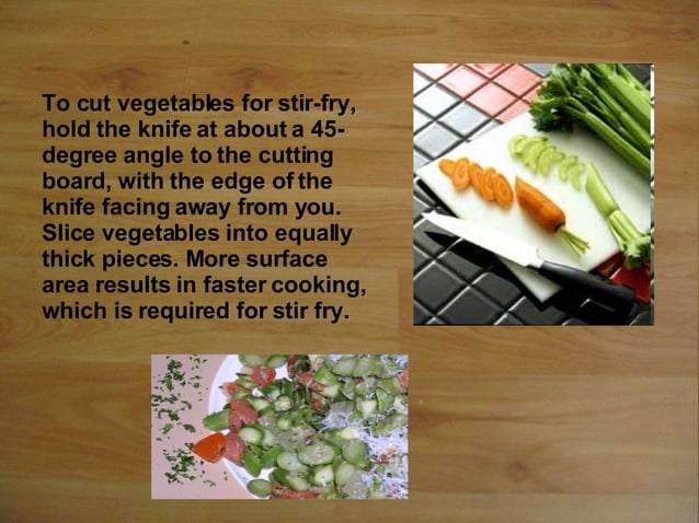 Knife and Cutting Techniques | PPT