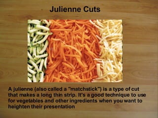 Knife and Cutting Techniques | PPT