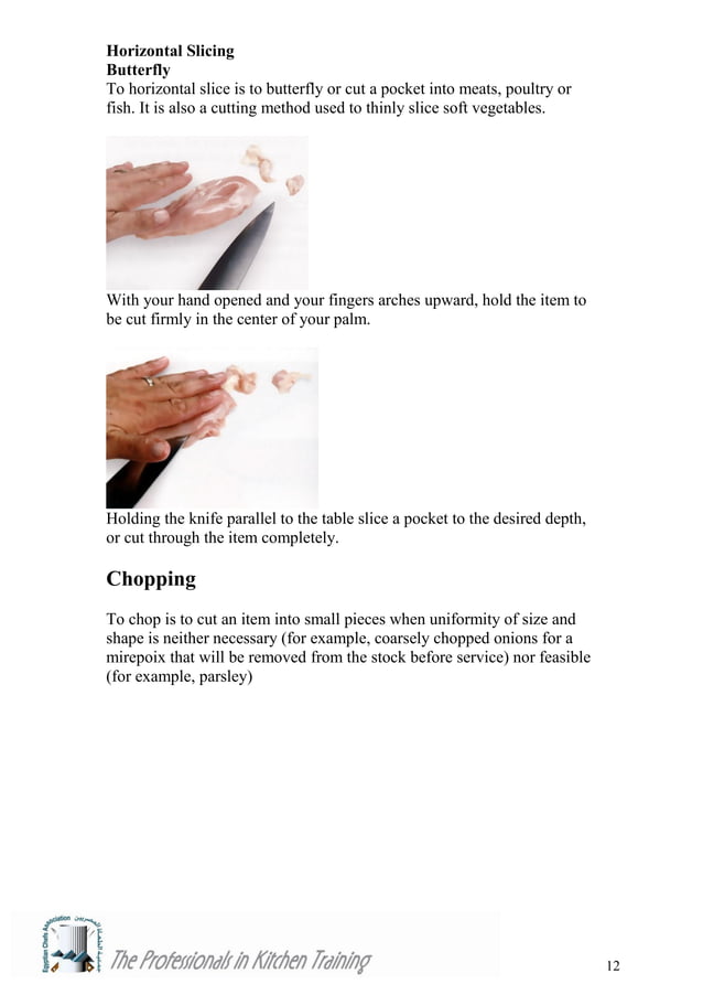 Knife handling english | PDF