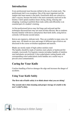 Knife handling english | PDF