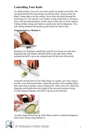 Knife handling english | PDF