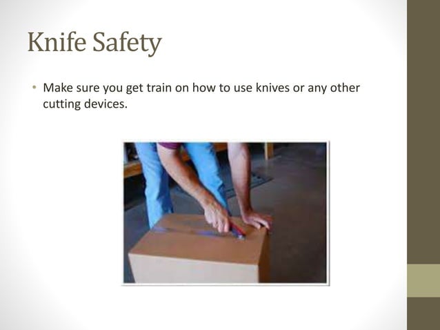 Knife safety | PPT