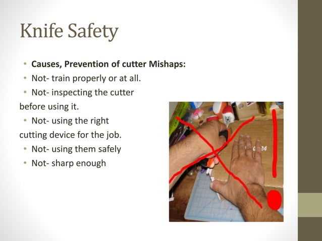 Knife safety | PPTX