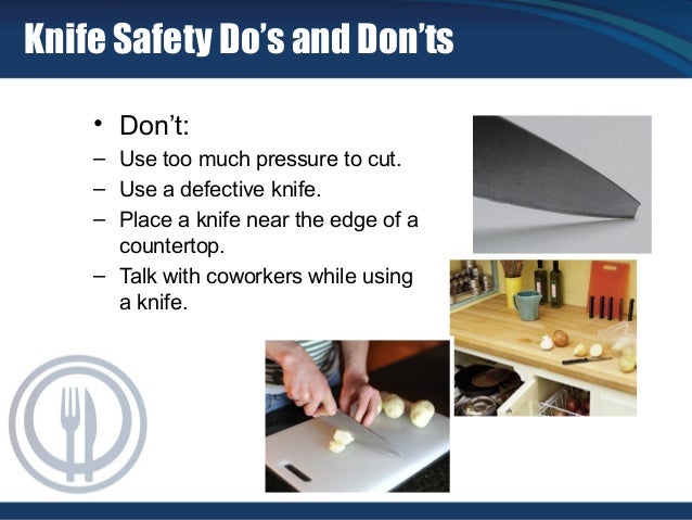 Knife Safety Sancert
