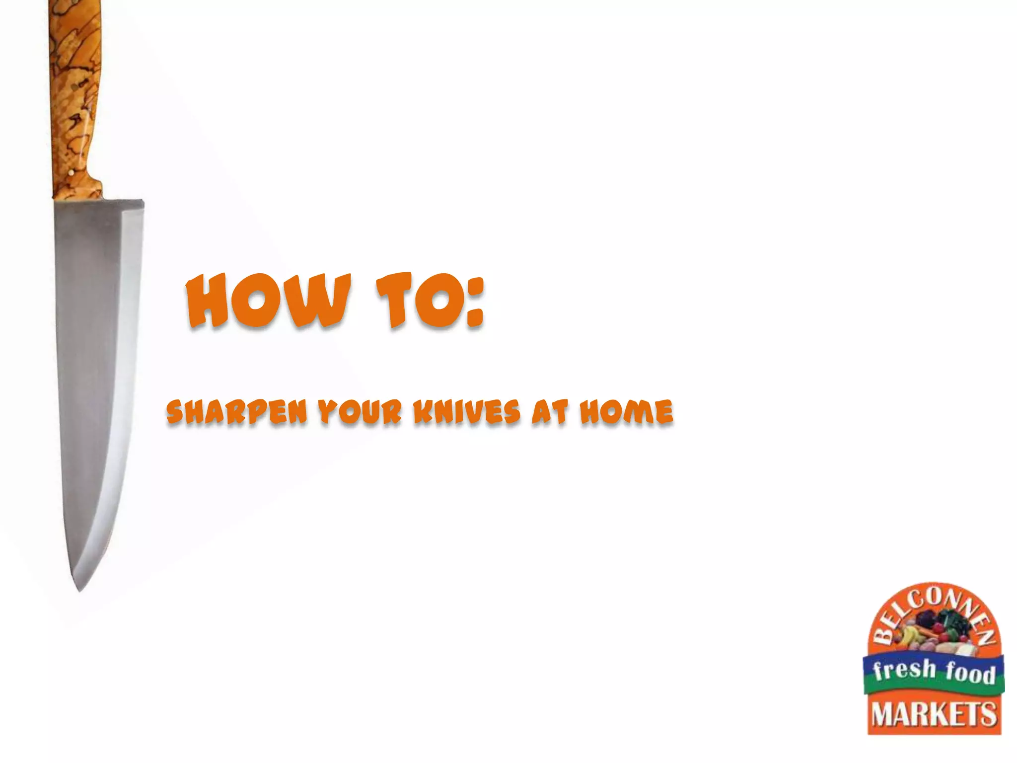 Knife sharpening | PPTX