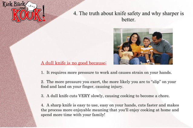 Knife Skills. Kitchen Safety And Simpler Cooking | PPT
