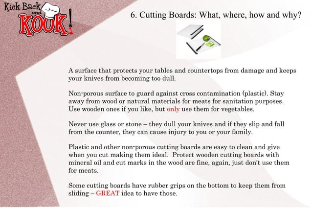 Knife Skills. Kitchen Safety And Simpler Cooking | PPT