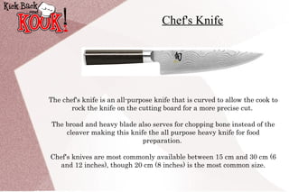 Knife Skills. Kitchen Safety And Simpler Cooking | PPT